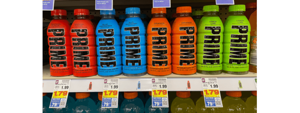 Prime Hydration Sports Drinks are 79¢ at Kroger! - Kroger Krazy