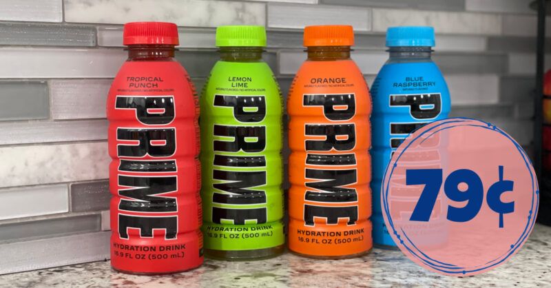 Prime Hydration Sports Drinks are 79¢ at Kroger! - Kroger Krazy