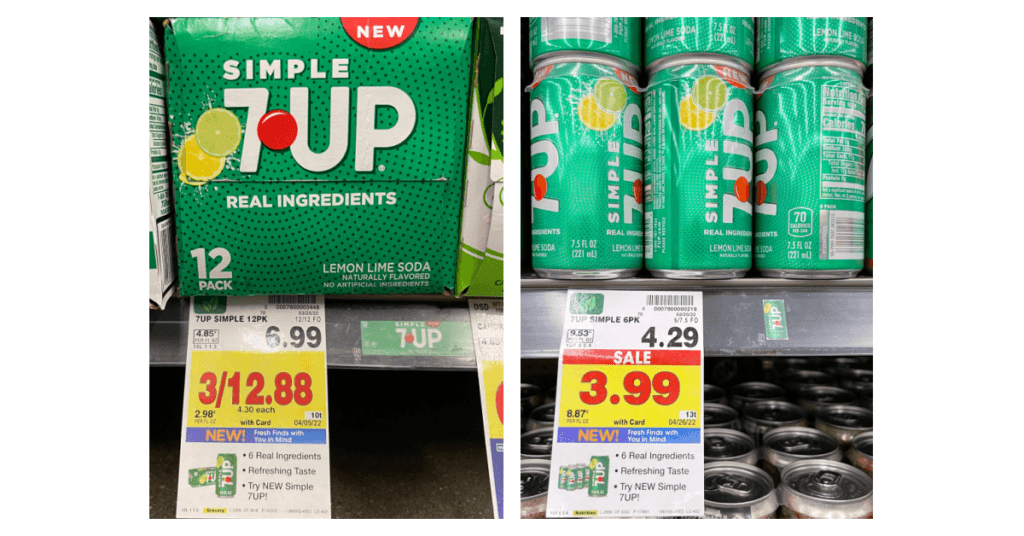 NEW Simple 7UP products at Kroger are as low as $2.79 each!! - Kroger Krazy