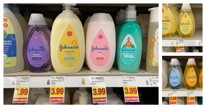 Johnson's Baby Products as low as $1.99! - Kroger Krazy