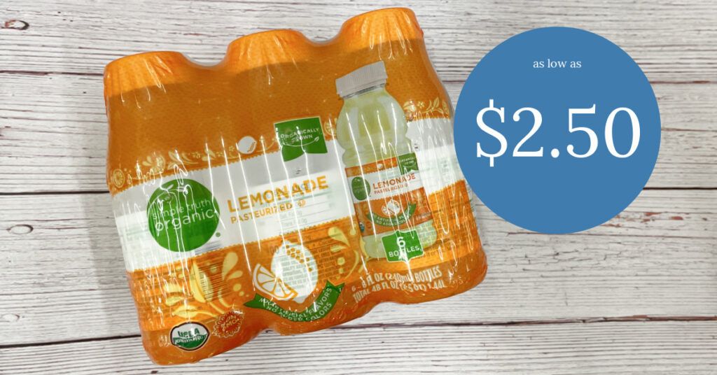 Simple Truth Organic Lemonade only $2.50! - Kroger Krazy