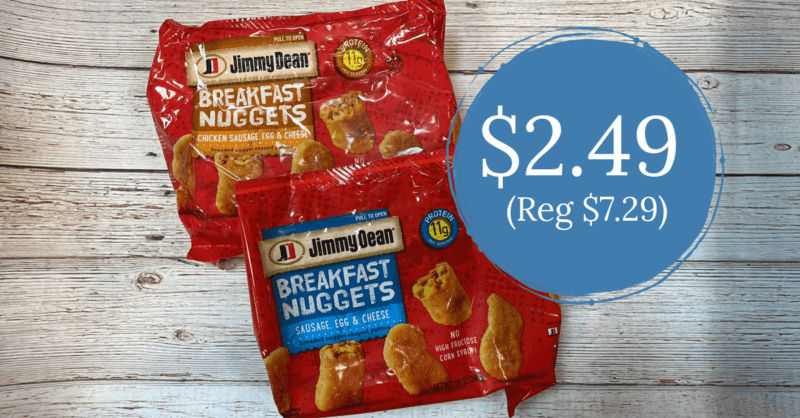 Jimmy Dean Breakfast Nuggets ONLY $2.49 (Reg $7.29)! - Kroger Krazy