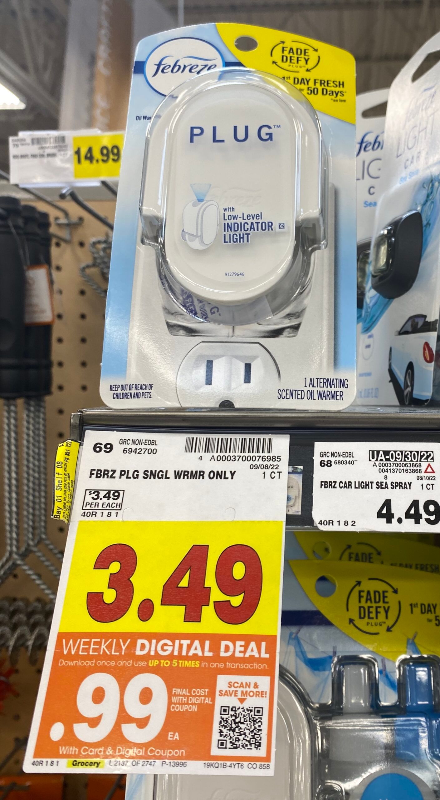 Febreze Plug Warmer ONLY 99¢! - Kroger Krazy