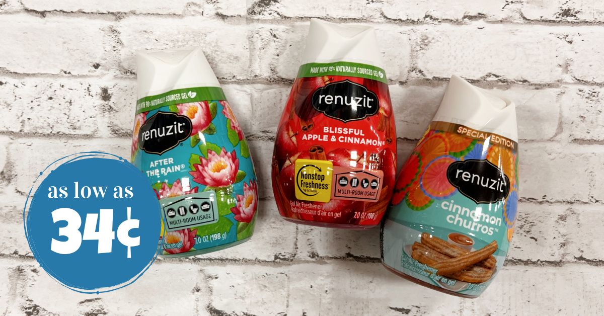 Renuzit Cones as low as 34¢! - Kroger Krazy