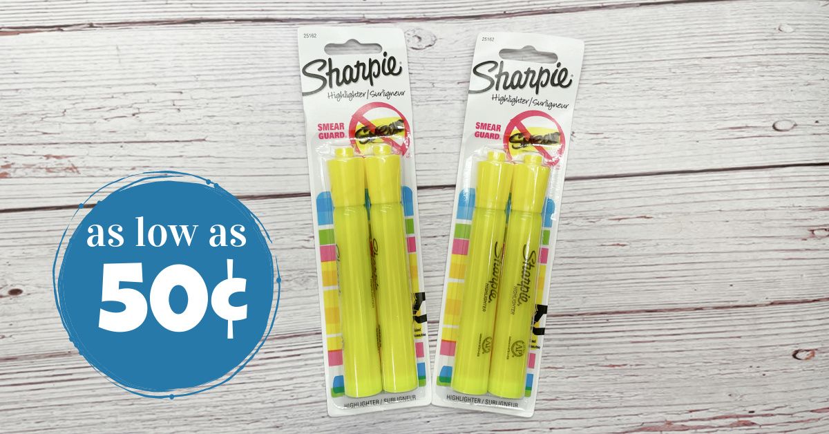 Sharpie Highlighters ONLY 50¢! - Kroger Krazy