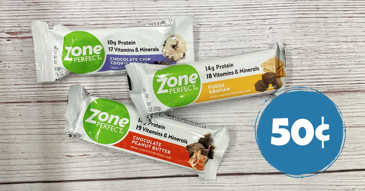 ZonePerfect Bars ONLY 50¢! - Kroger Krazy