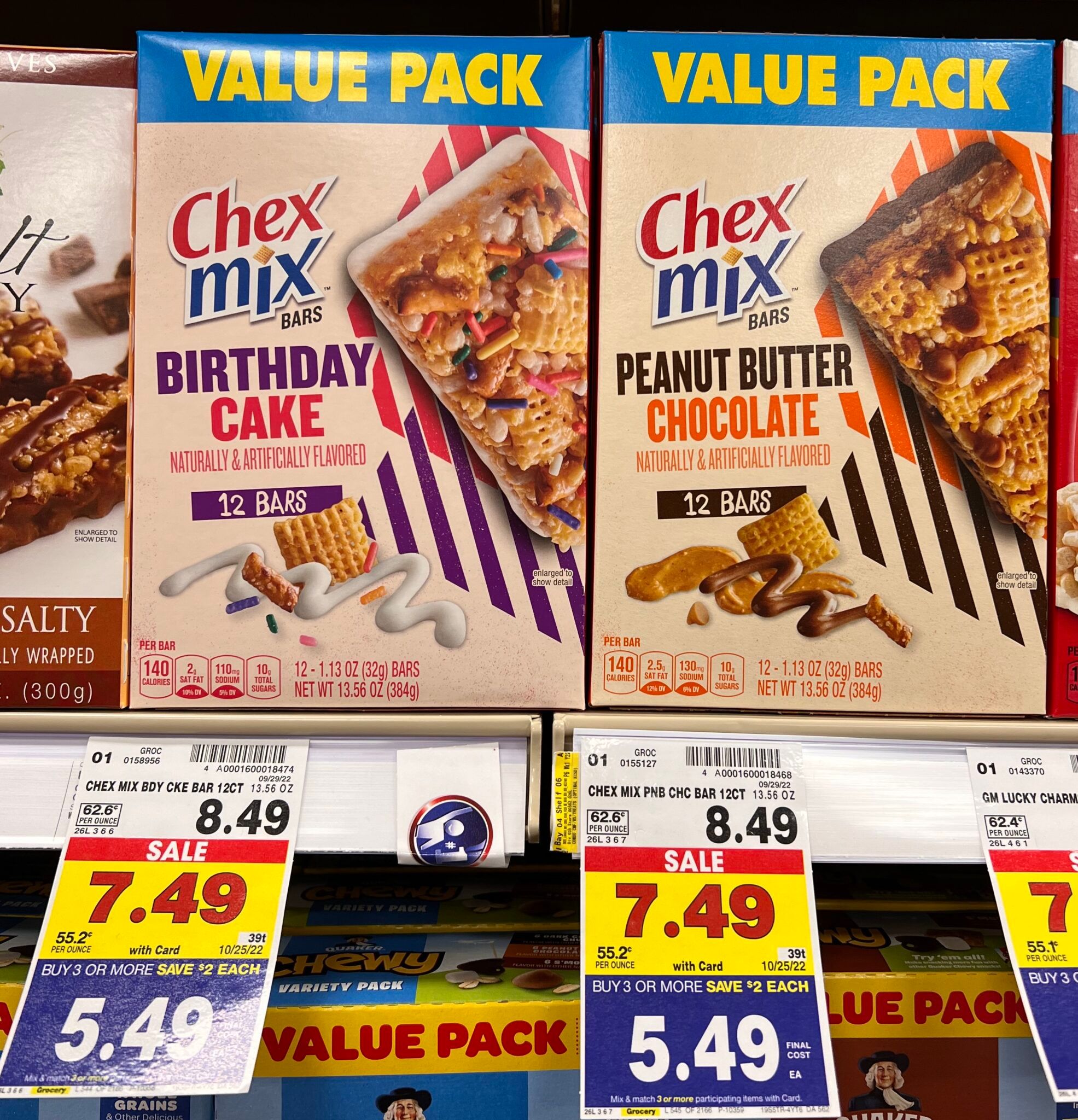 Chex Mix Value Pack Bars as low as $3.99! - Kroger Krazy