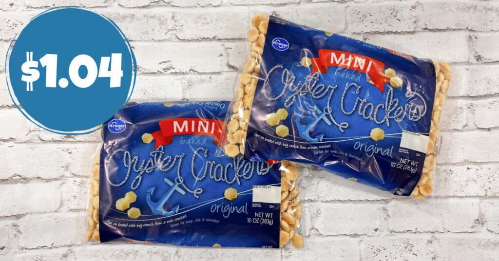 Kroger Mini Oyster Crackers ONLY $1.04! - Kroger Krazy
