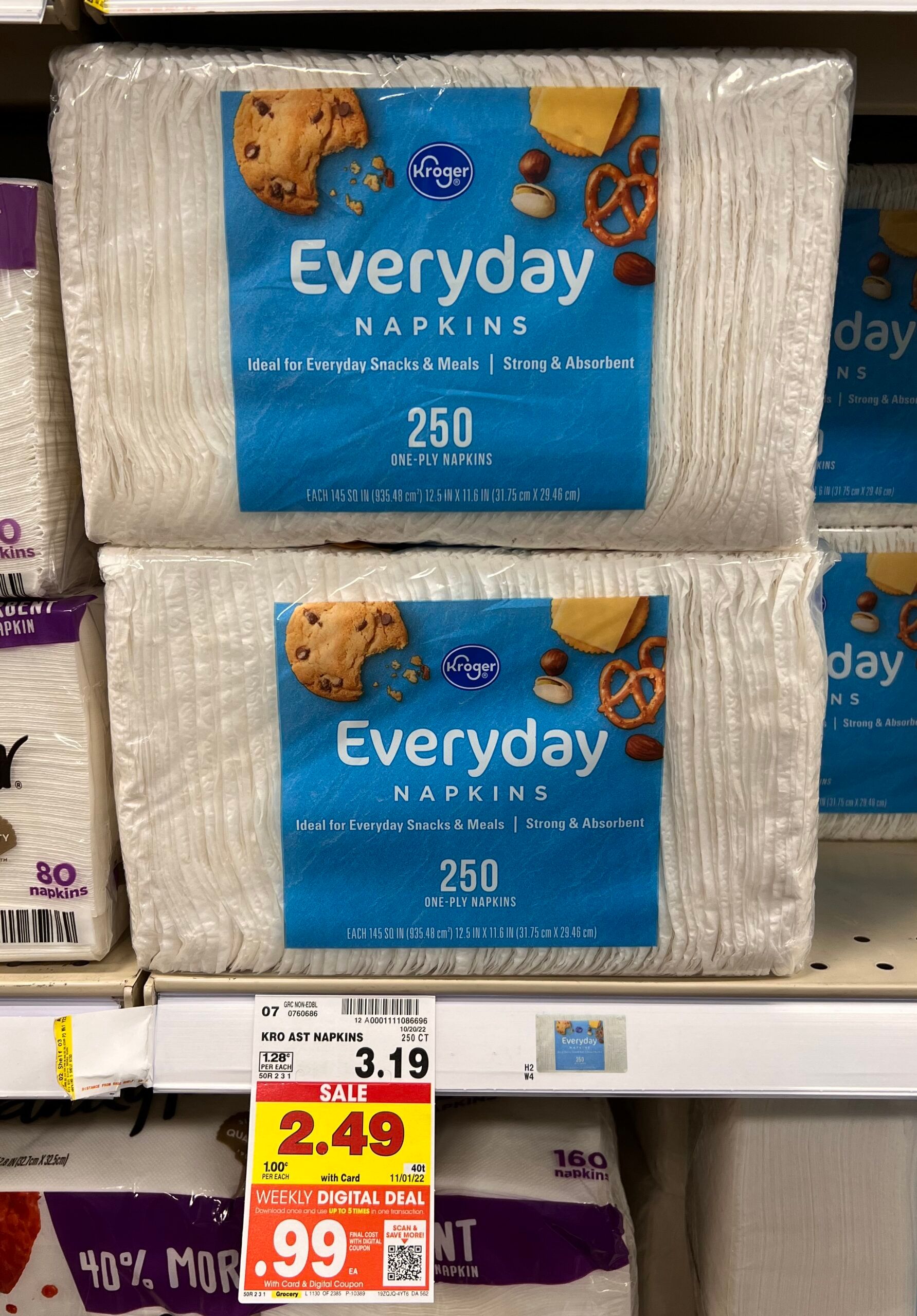 Kroger Napkins ONLY 99¢! - Kroger Krazy
