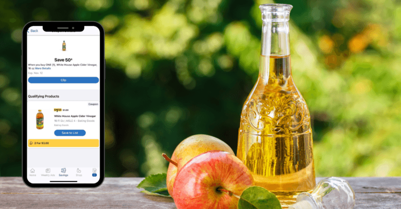 White House Apple Cider Vinegar ONLY $1.00! - Kroger Krazy