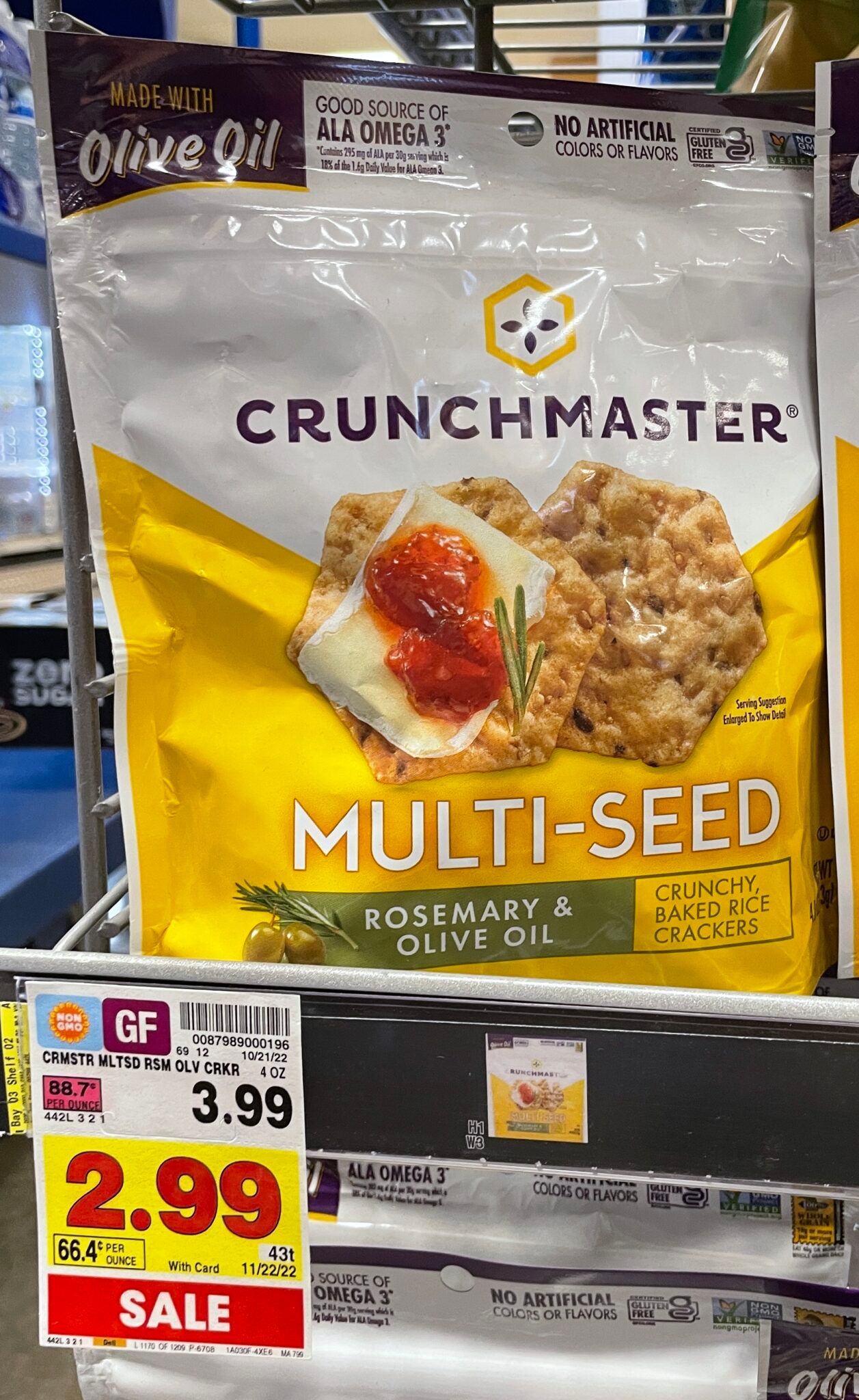 Crunchmaster Crackers as low as $1.24! - Kroger Krazy