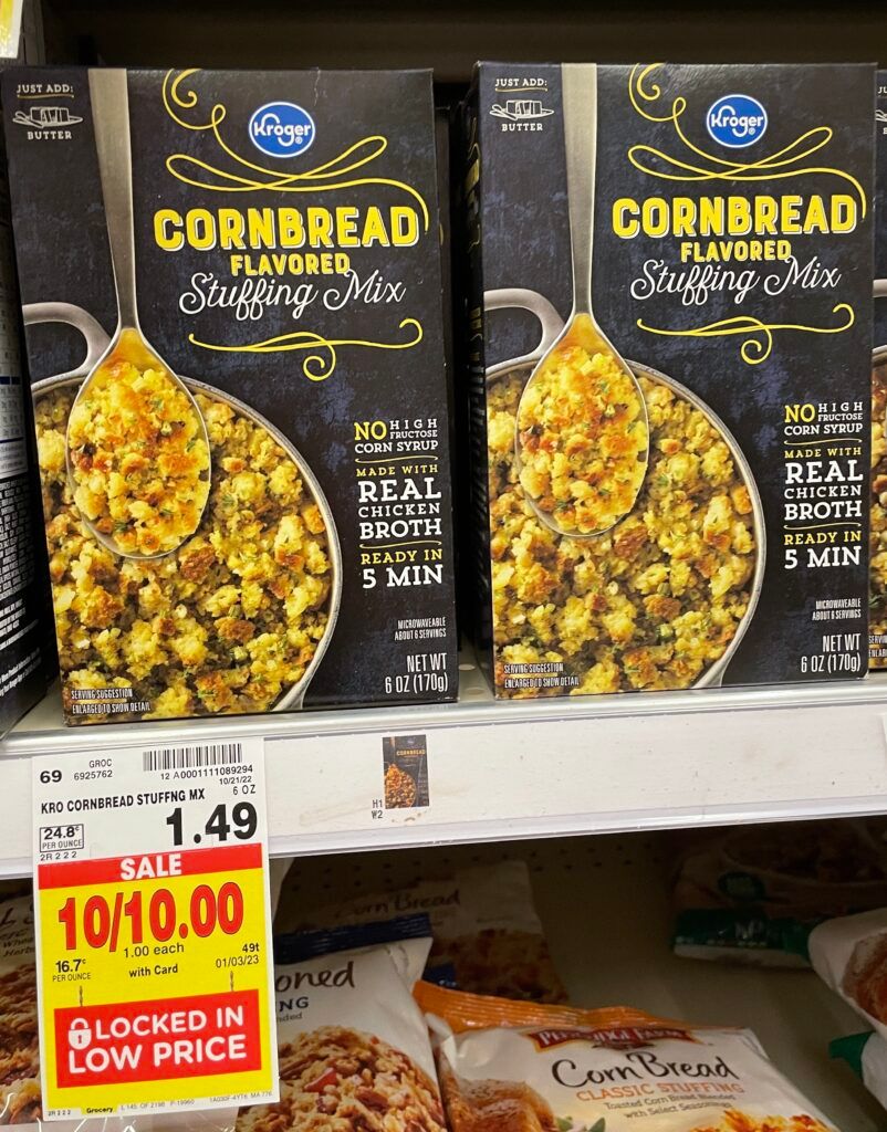 Kroger Stuffing Mix ONLY $1.00! - Kroger Krazy