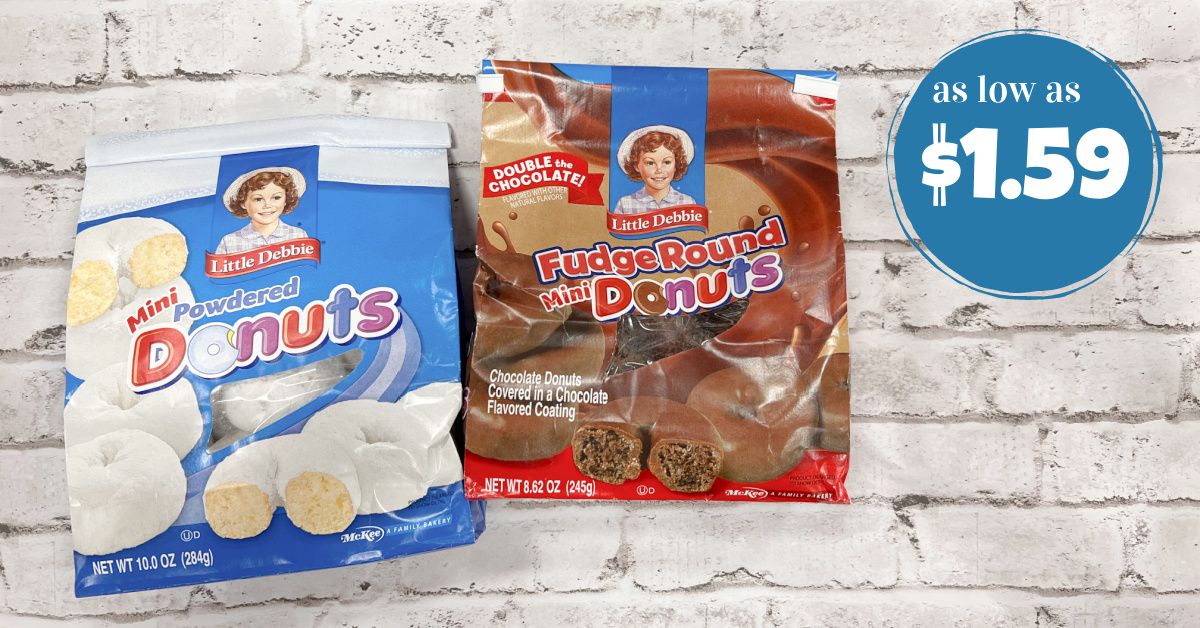 Little Debbie Bagged Mini Donuts as low as $1.59! - Kroger Krazy