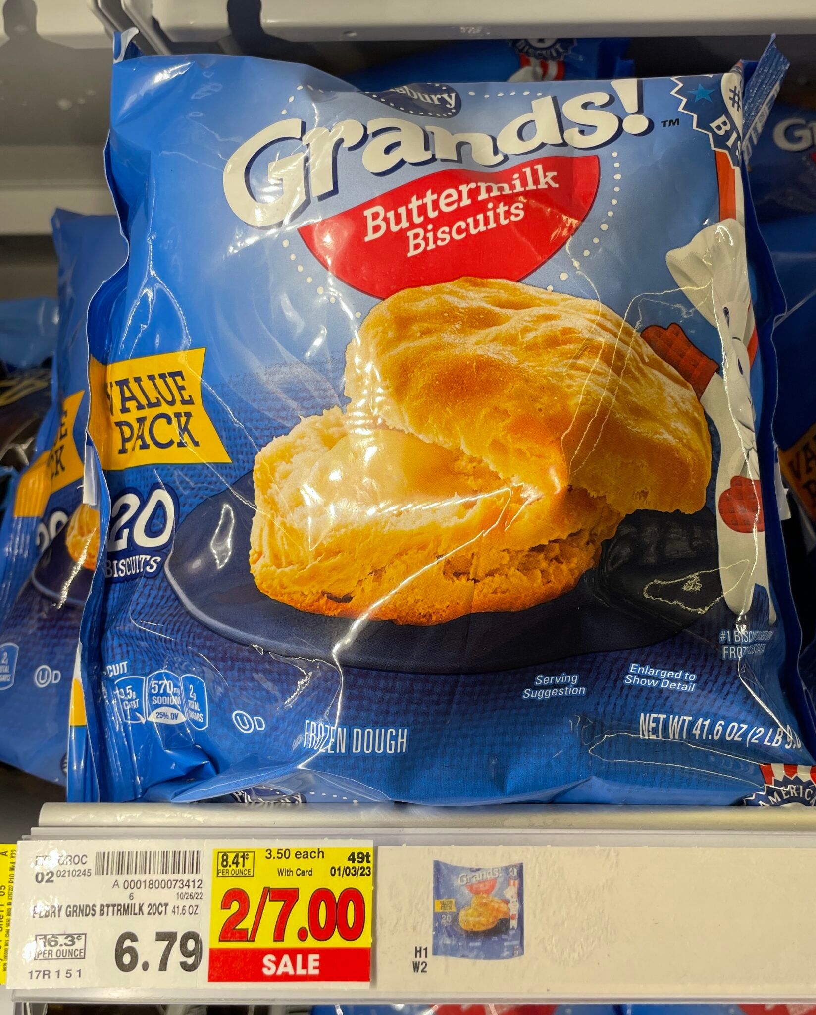 Pillsbury Frozen Biscuits ONLY $3.50! - Kroger Krazy