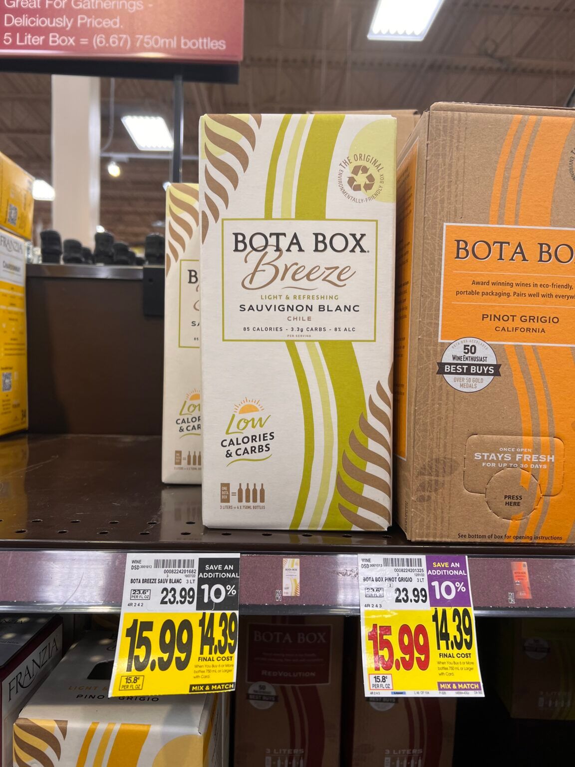 Bota Box Wine as low as $12.99! - Kroger Krazy