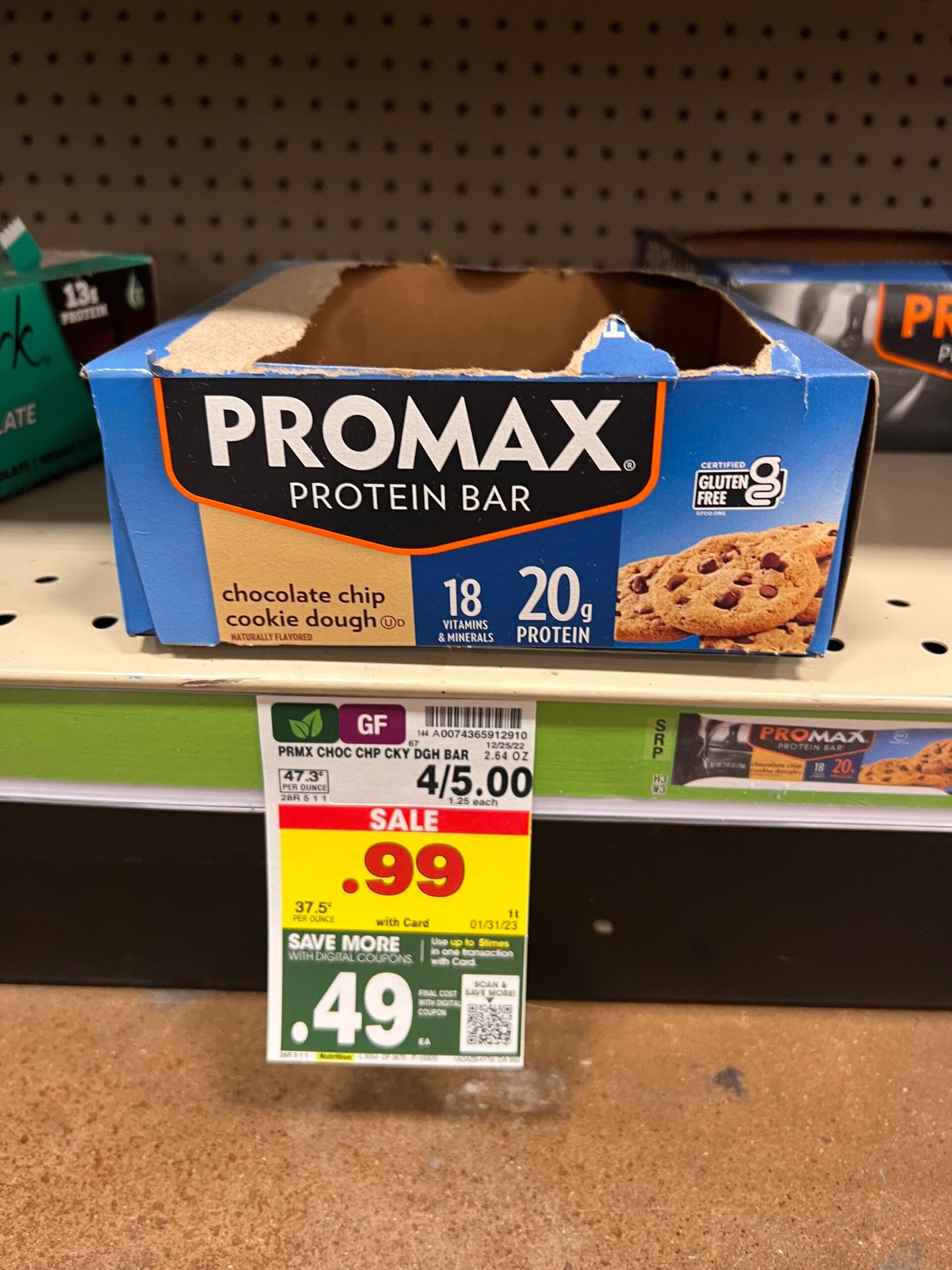 Promax Protein Bars as low as 49¢! - Kroger Krazy
