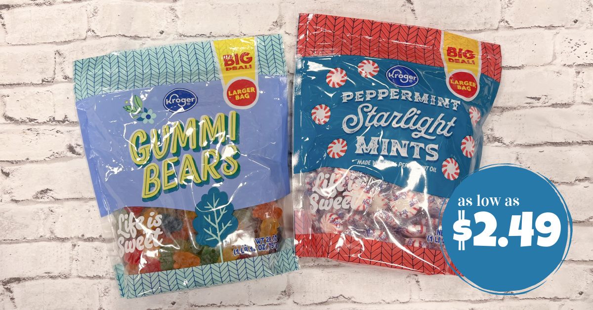 Kroger Starlight Mints or Gummi Bears as low as $2.49! - Kroger Krazy
