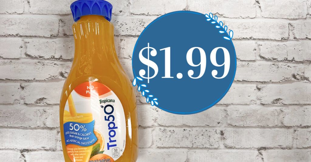Trop50 Orange Juice as low as $1.99! - Kroger Krazy