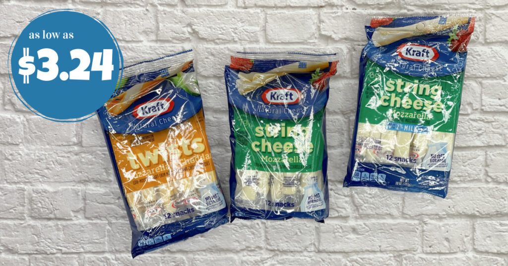 Kraft String Cheese as low as $3.24! - Kroger Krazy