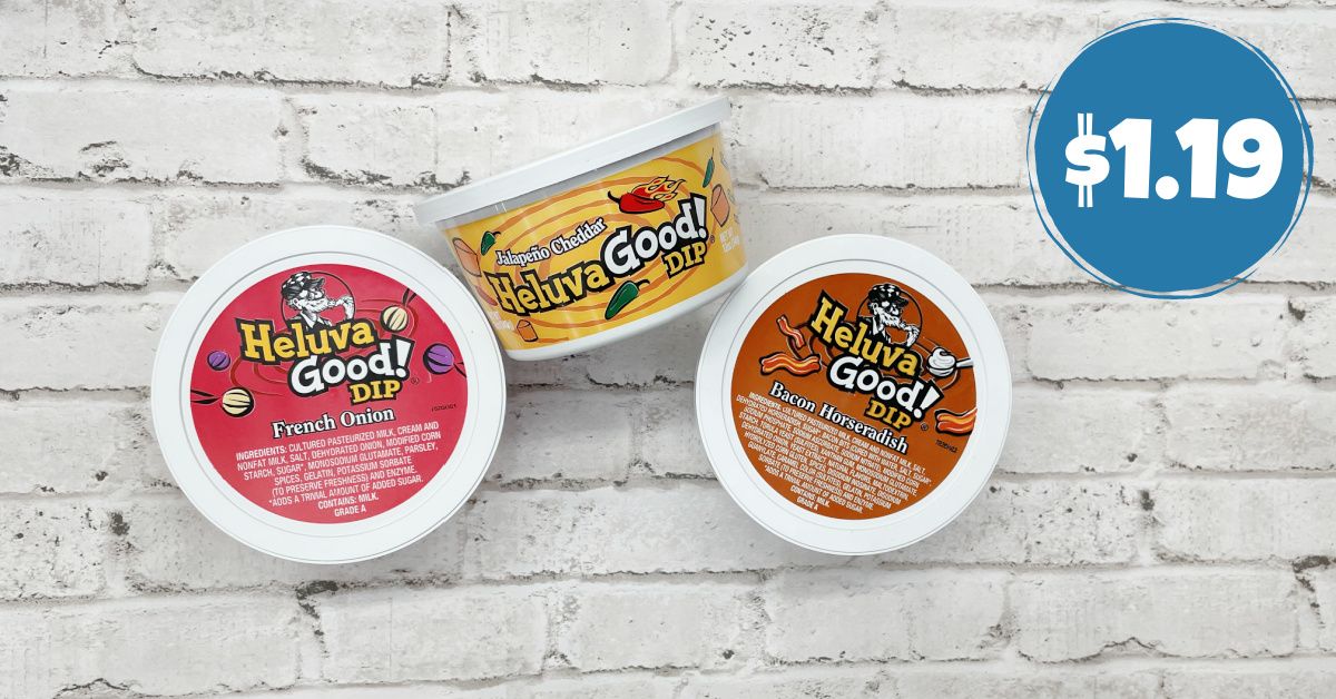 Heluva Good Logo Heluva Good Sour Cream Dip Herb & Spice