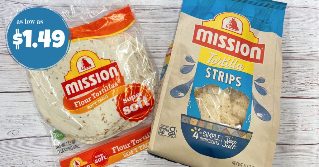 Mission Tortilla or Tortilla Chips as low as $1.49! - Kroger Krazy