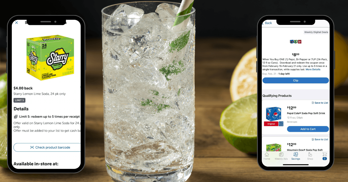 Starry Lemon Lime Soda Pop as low as $4.99! - Kroger Krazy