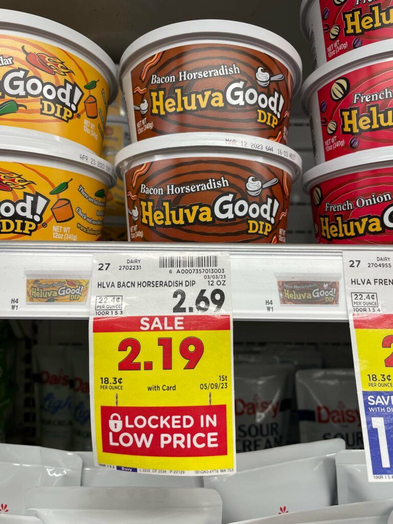 Heluva Good Dip as low as $1.49! - Kroger Krazy