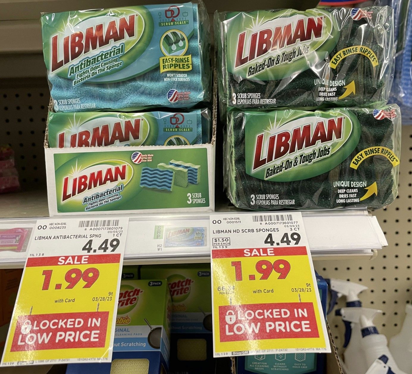Libman Sponges are $1.99 at Kroger! - Kroger Krazy