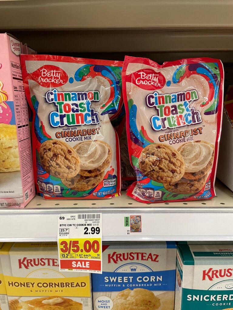 Betty Crocker Cinnamon Toast Crunch Products as low as $0.67! - Kroger ...