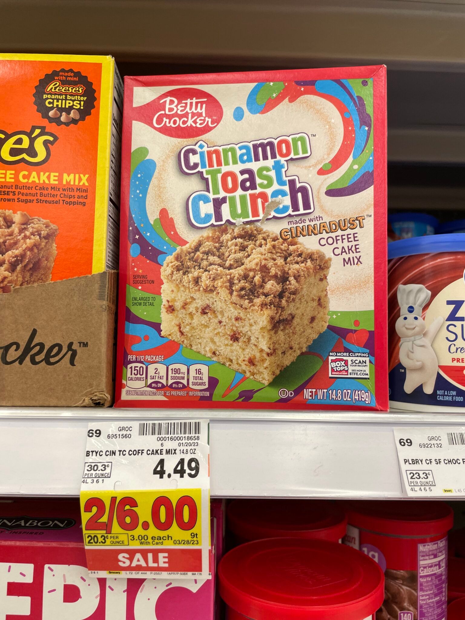 Betty Crocker Cinnamon Toast Crunch Products as low as $0.67! - Kroger ...