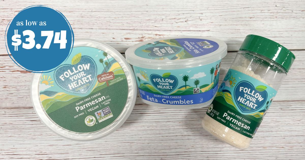 Follow Your Heart Cheese as low as $3.74! - Kroger Krazy