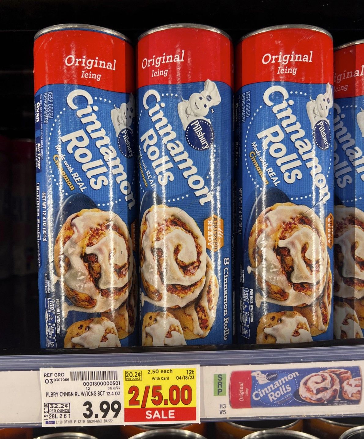 Pillsbury Refrigerated Biscuits, Crescents and Sweet Rolls are as low ...