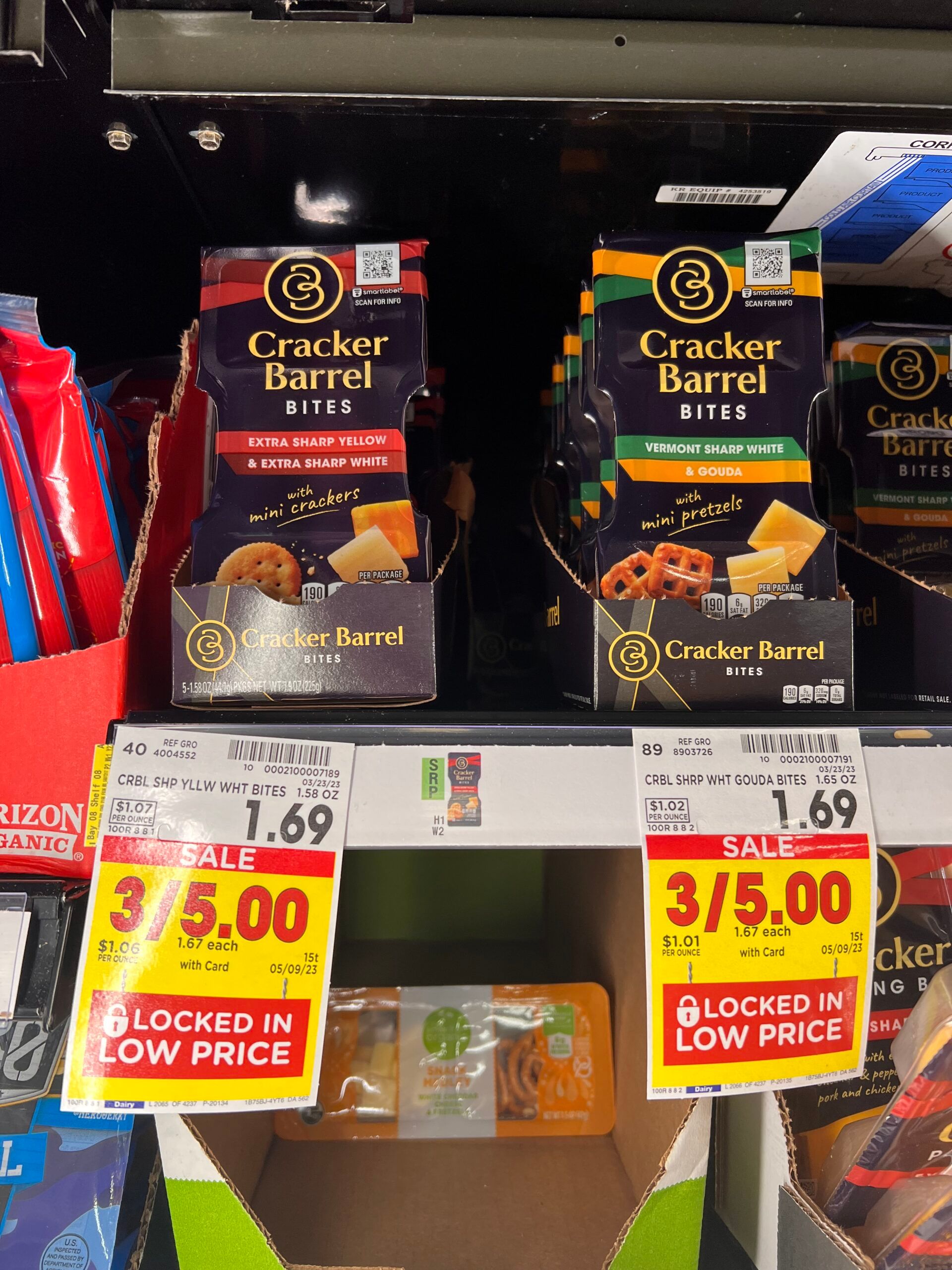 Cracker Barrel Bites as low as $1.17! - Kroger Krazy