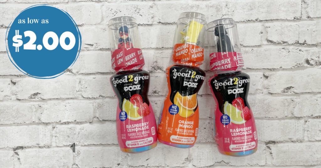 Good2Grow PODZ as low as $2.00! - Kroger Krazy