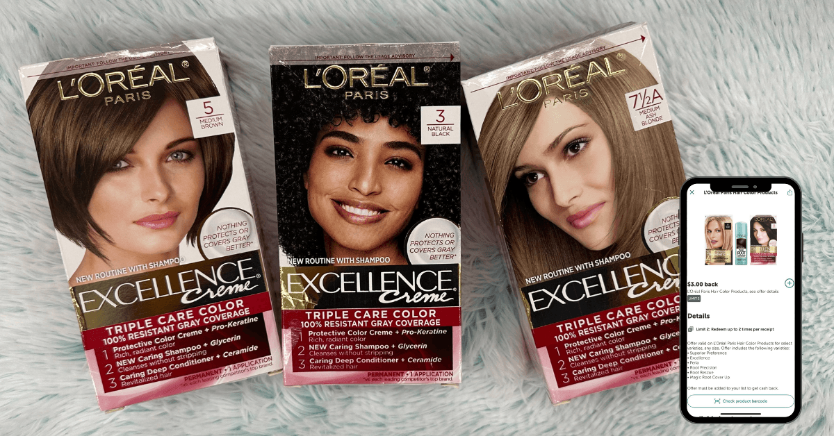 L'Oreal Paris Excellence Hair Color is as low as $6.99 at Kroger! PLUS ...