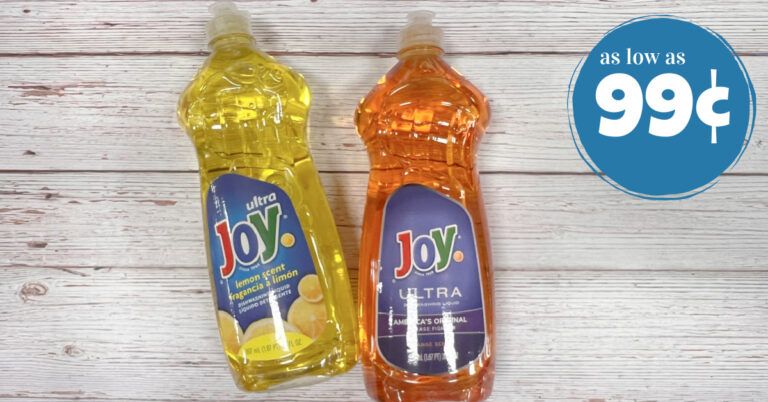 Joy Ultra Dishwashing Liquid as low as 99¢! - Kroger Krazy