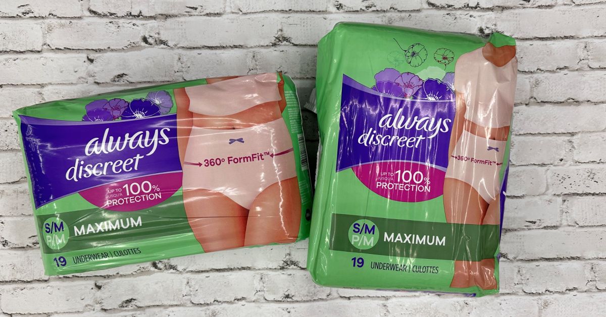More Great Savings on Always Discreet Incontinence Products at Kroger ...