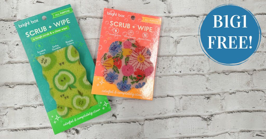 Bright Box Scrub + Wipe Sponges are B1G1 FREE at Kroger! - Kroger Krazy