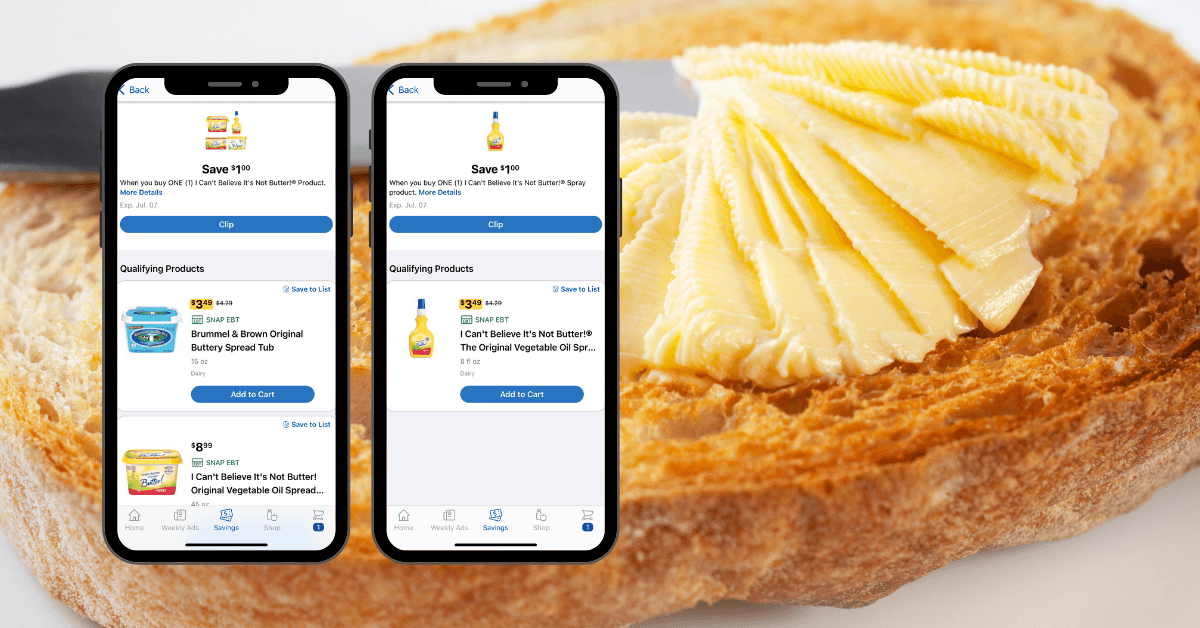 I Can't Believe It's Not Butter! Products as low as $2.49! - Kroger Krazy