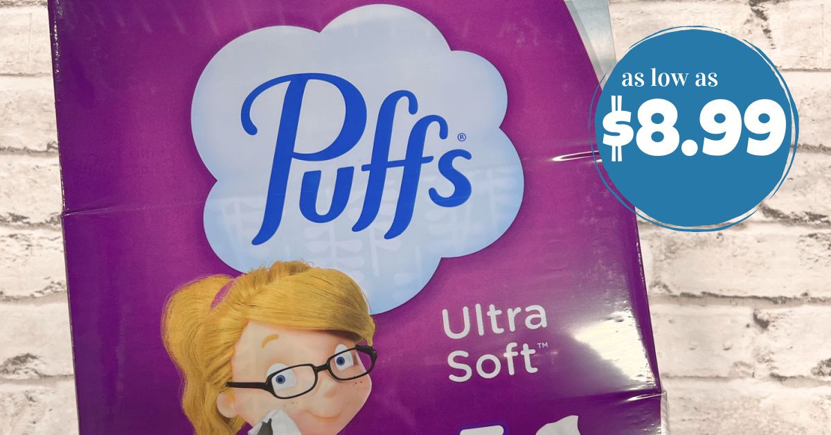 Puffs Multipack Tissues as low as $8.99, ONLY $1.49 per box! - Kroger Krazy