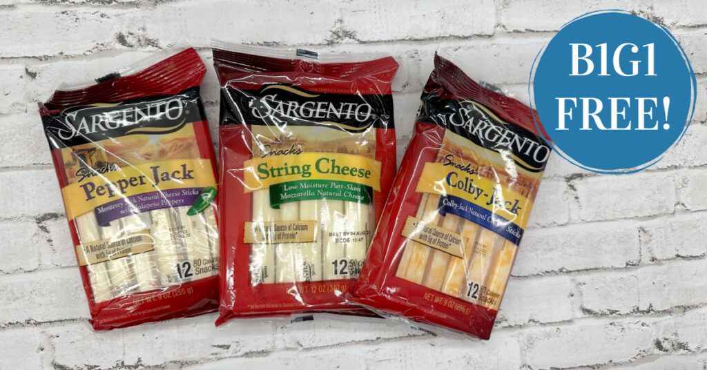 Sargento String Cheese is B1G1 FREE at Kroger! - Kroger Krazy