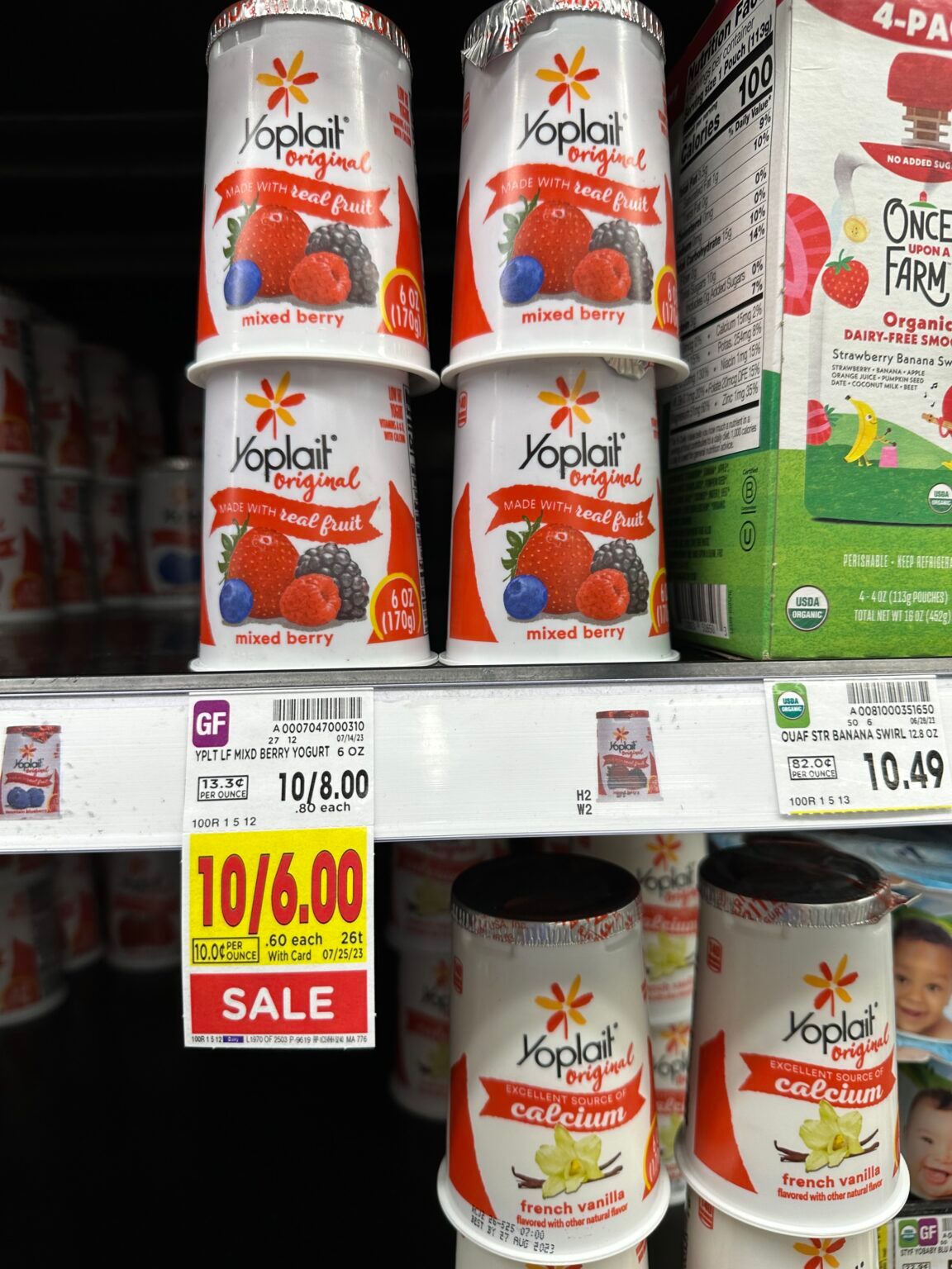 Yoplait Single Serve Yogurts as low as 31¢! - Kroger Krazy
