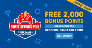POINTS REWARDS PLUS New Members Earn 2,000 Bonus Rewards Points ...