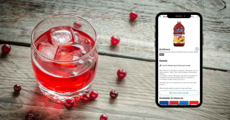 Ocean Spray Immunity or Revitalize as low as $1.49! - Kroger Krazy