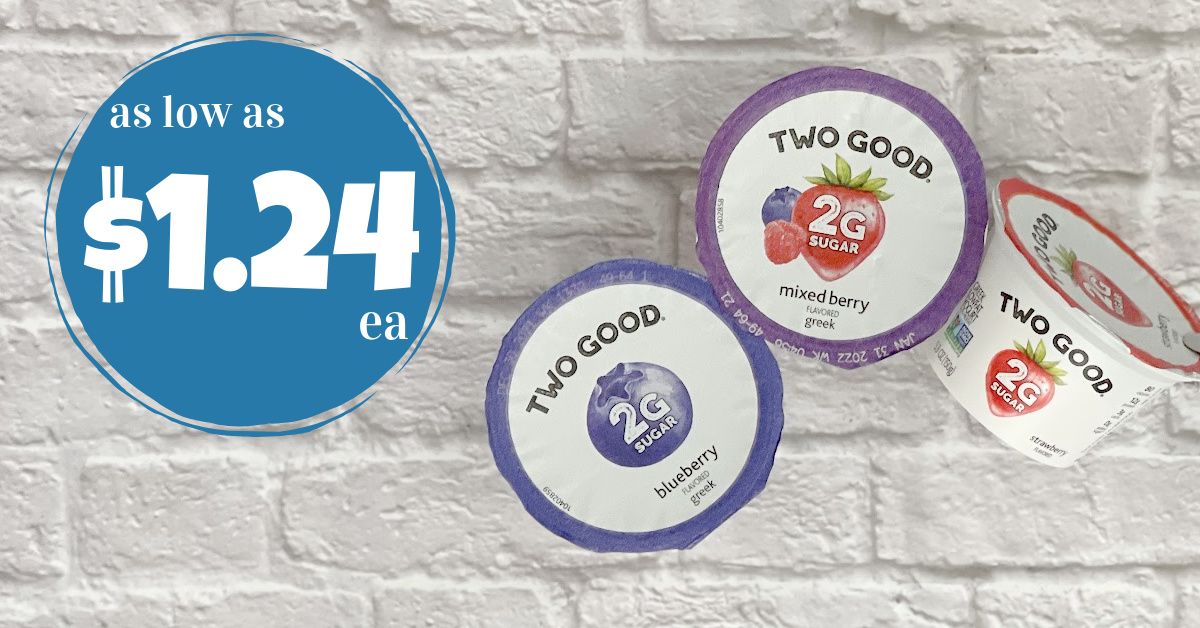 Two Good Single Serve Yogurts as low as $1.24! - Kroger Krazy