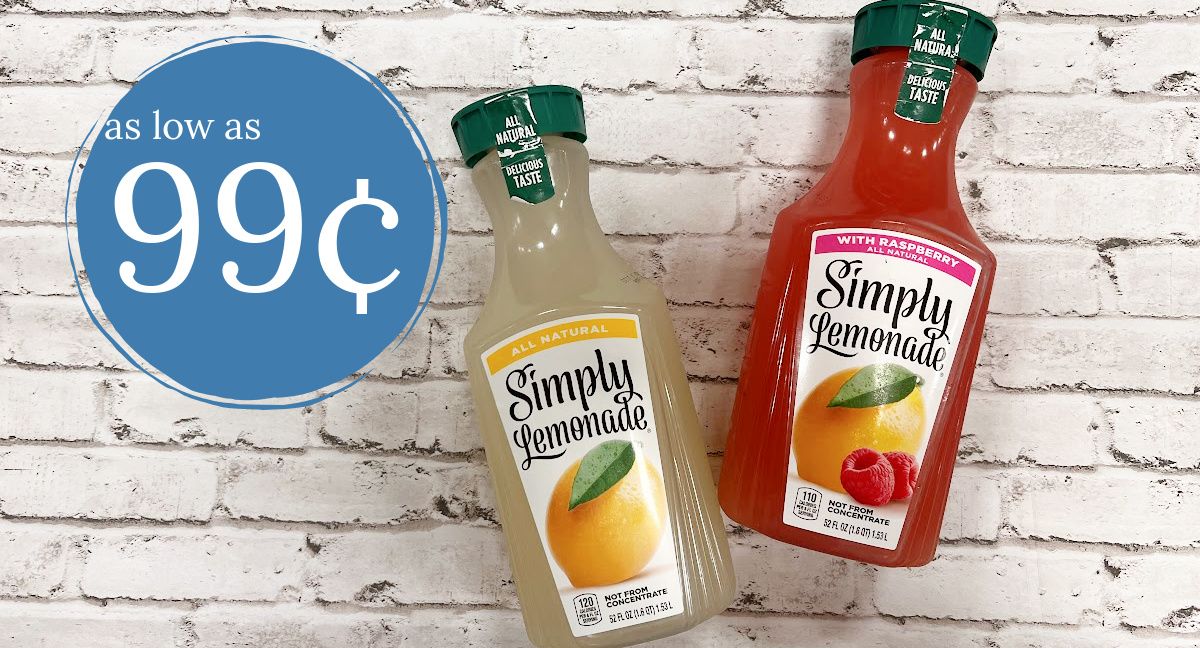 Simply Fruit Drinks as low as 99¢! - Kroger Krazy