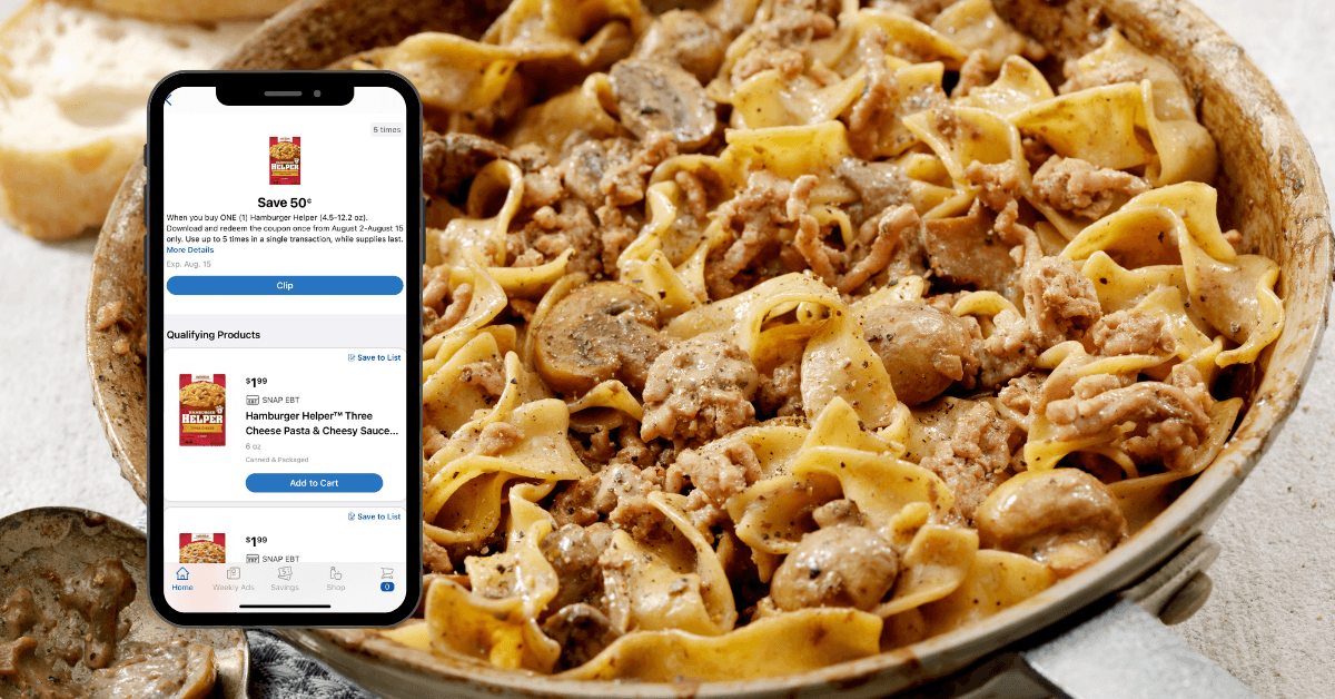 Helper Meals as low as $1.49! - Kroger Krazy
