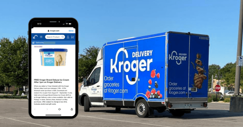 FREE Kroger Deluxe Ice Cream (with Kroger Delivery) - Kroger Krazy