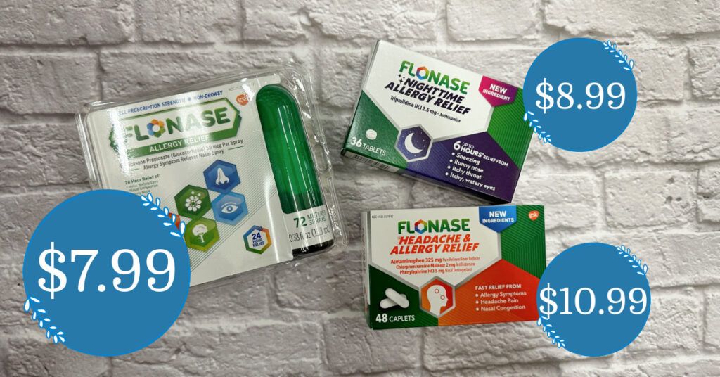 Flonase Spray (72 ct) is a low as $7.99 with Self Care Event (Reg $18. ...