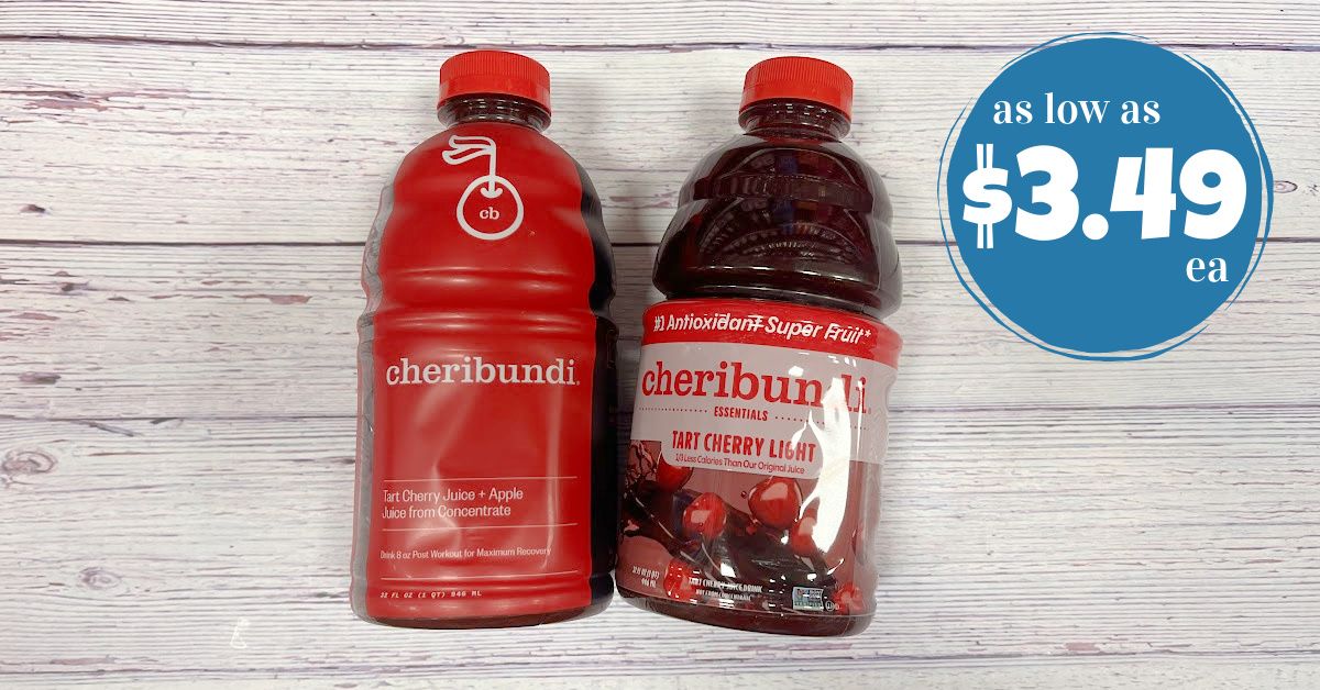 Cheribundi Drinks as low as $3.49! - Kroger Krazy